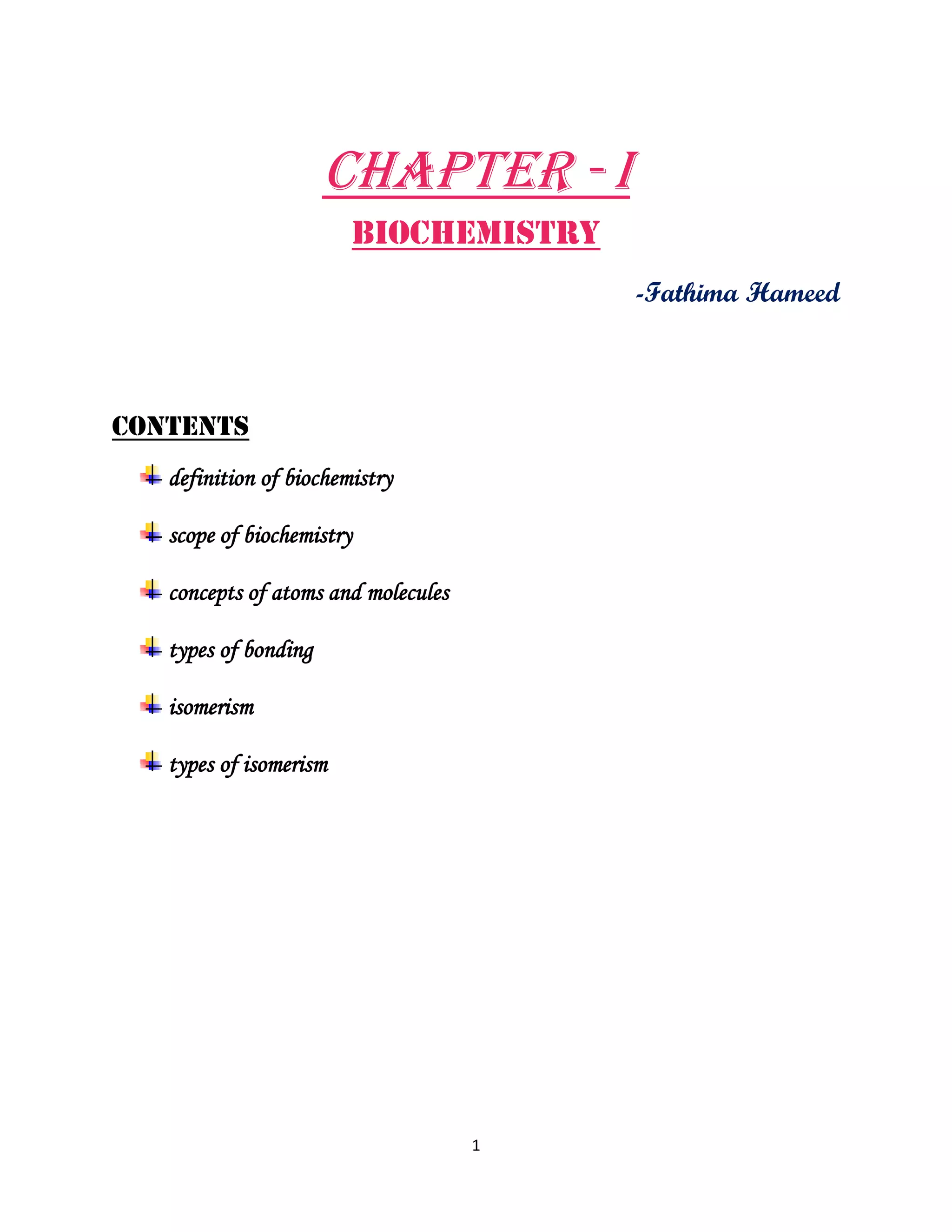 BIOCHEMISTRY | PDF