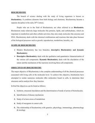 BIOCHEMISTRY | PDF