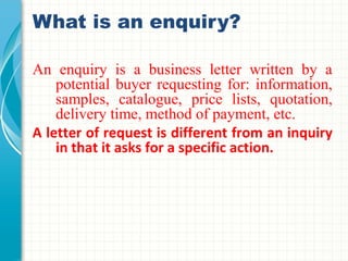 Bc lecture3 enquiry | PPT