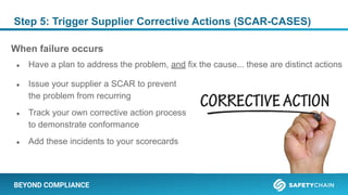 5 Steps to Ensuring Better Quality from Your Suppliers | PDF