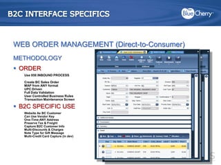 BC - B2C Interface | PPT
