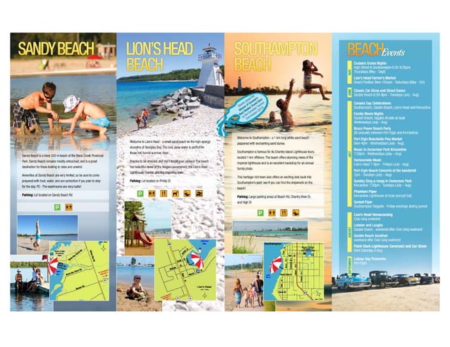 Bruce County Beaches Map | PDF