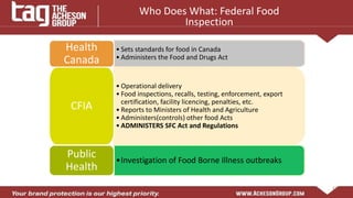 Safe Food for Canadians Regulation (SFCR) - Are You Ready? | PPT