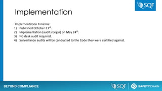 SQF Code Edition 9: What's New Since 8.1 & Tips for Your Conversion ...