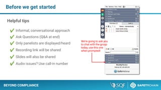 SQF Code Edition 9: What's New Since 8.1 & Tips for Your Conversion ...