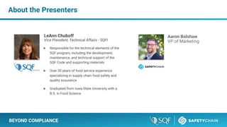 SQF Code Edition 9: What's New Since 8.1 & Tips for Your Conversion ...
