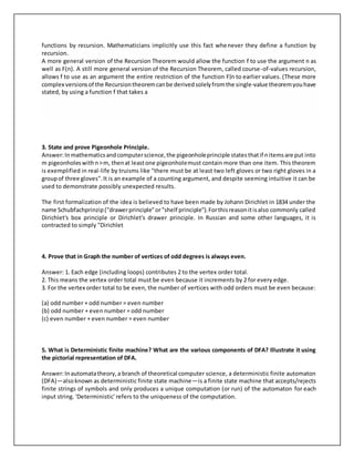 Bc0052 theory of computer science | PDF