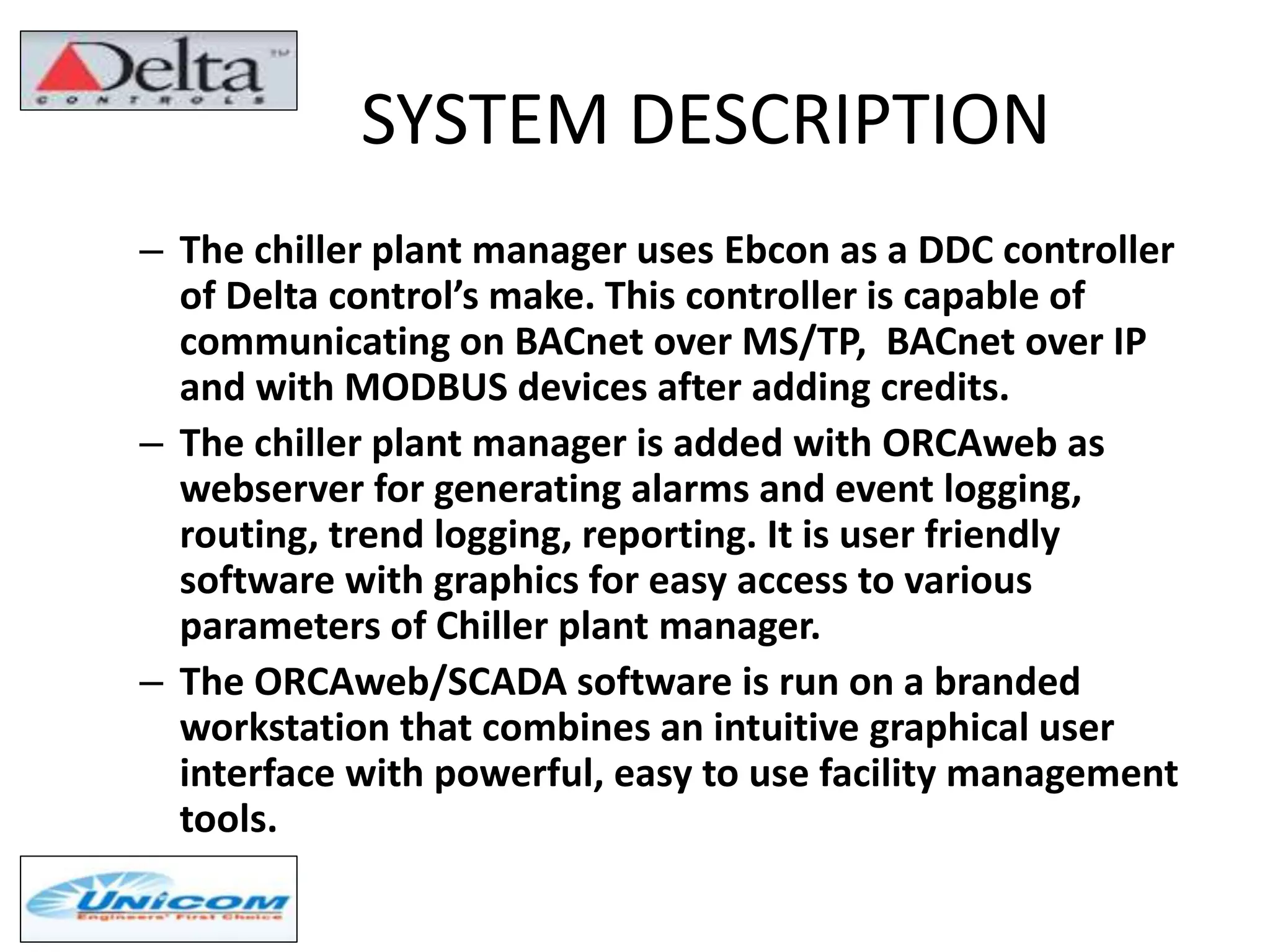 CHILLER PLANT MANAGER | PPTX