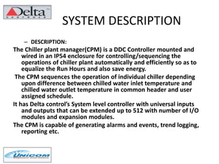 CHILLER PLANT MANAGER | PPTX