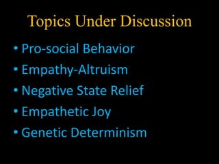 prosocial behaviour | PPTX