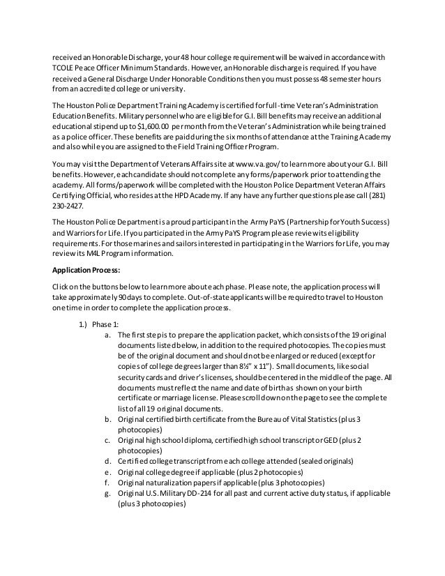 Basic Police Office Training Program