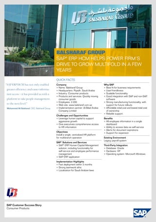SAP Success story | PDF