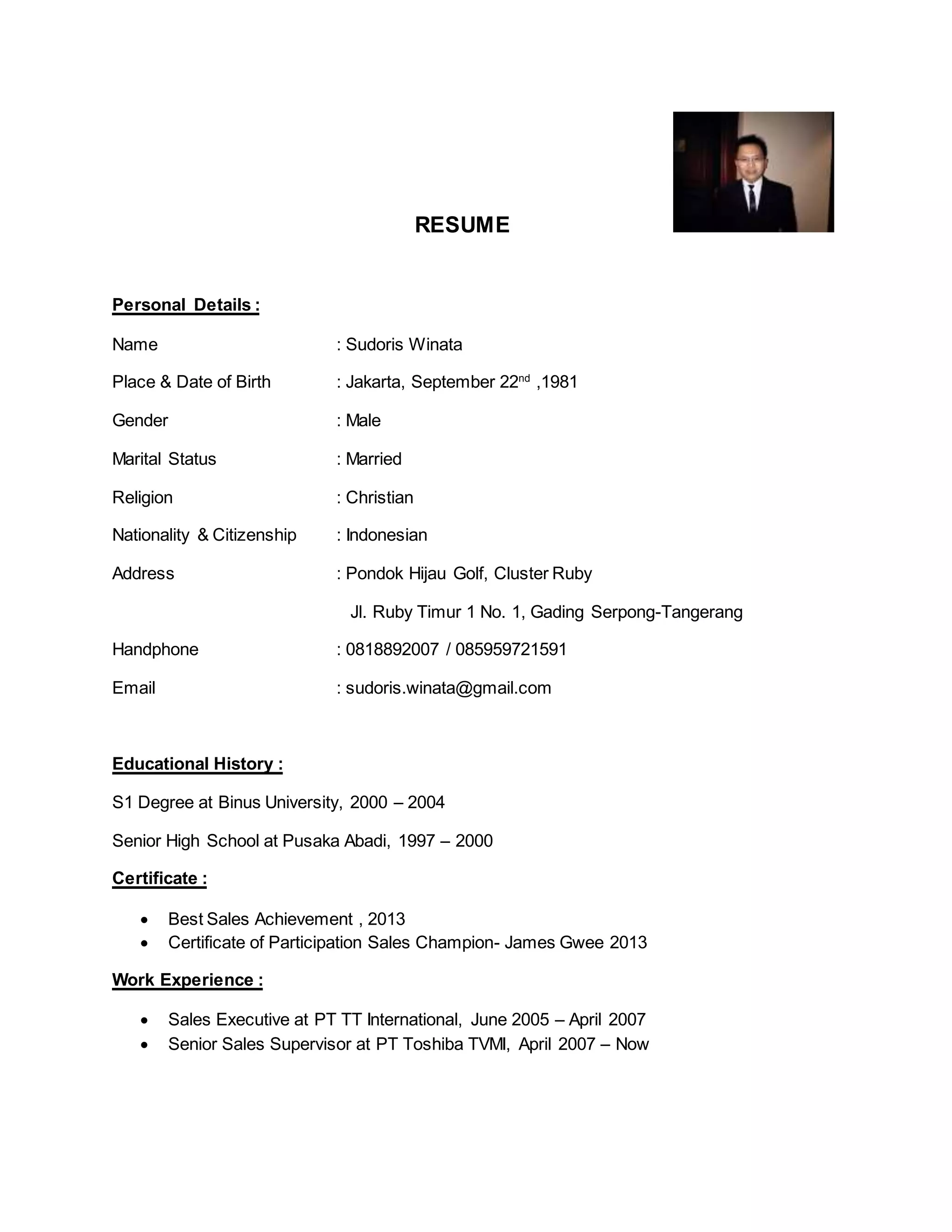 CURRICULUM VITAE | DOCX