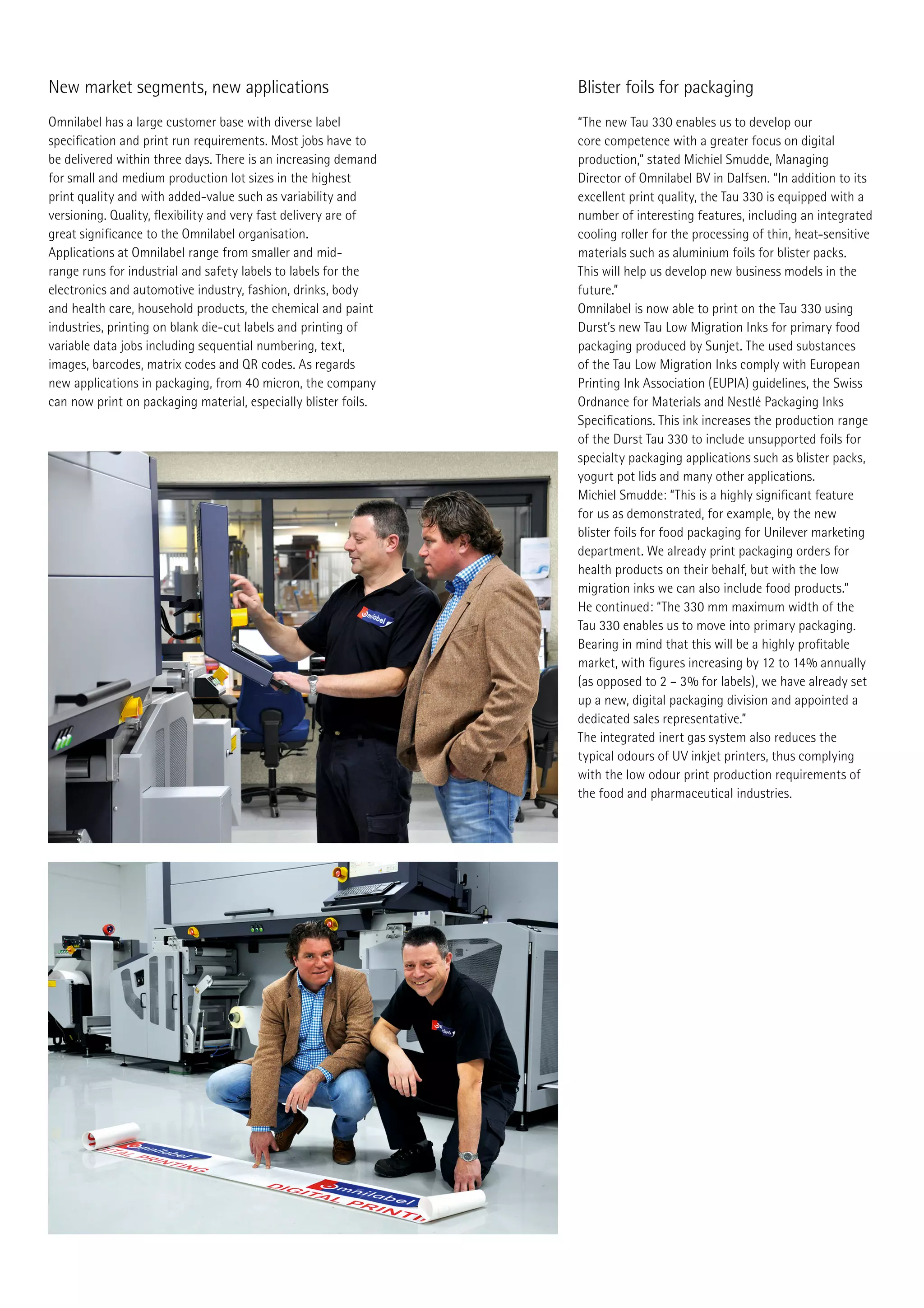 Tau330-Omnilabel-ENG | PDF