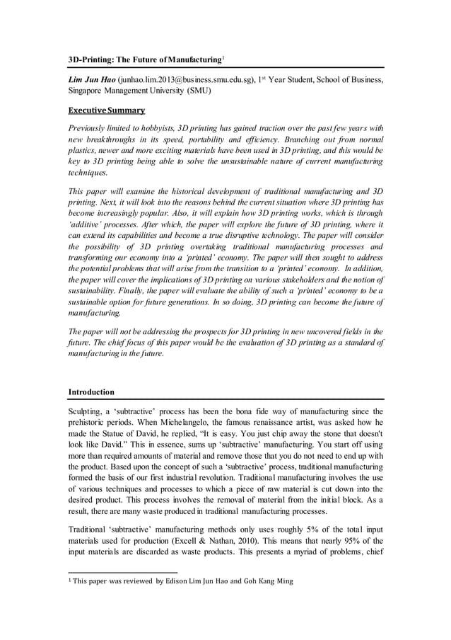 TWC Individual Report Final (Lim Jun Hao) | PDF