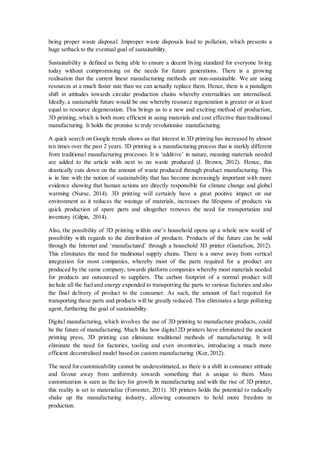 TWC Individual Report Final (Lim Jun Hao) | DOCX | Manufacturing ...