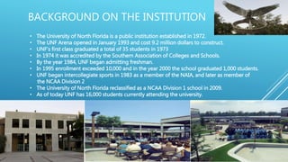 UNF facility proposal | PPTX