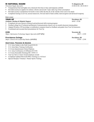 J. Lincoln Angell III Resume | PDF