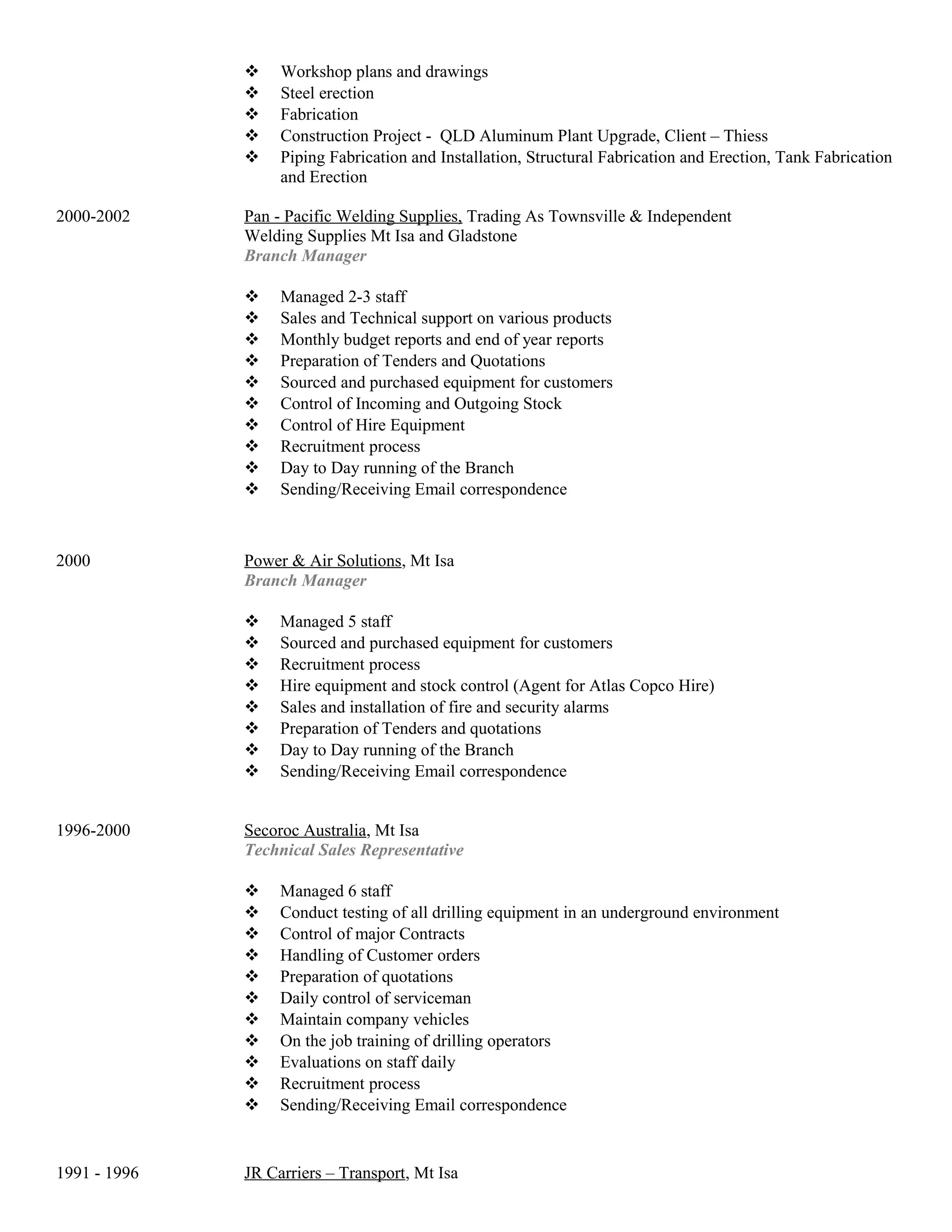 Johns resume | PDF
