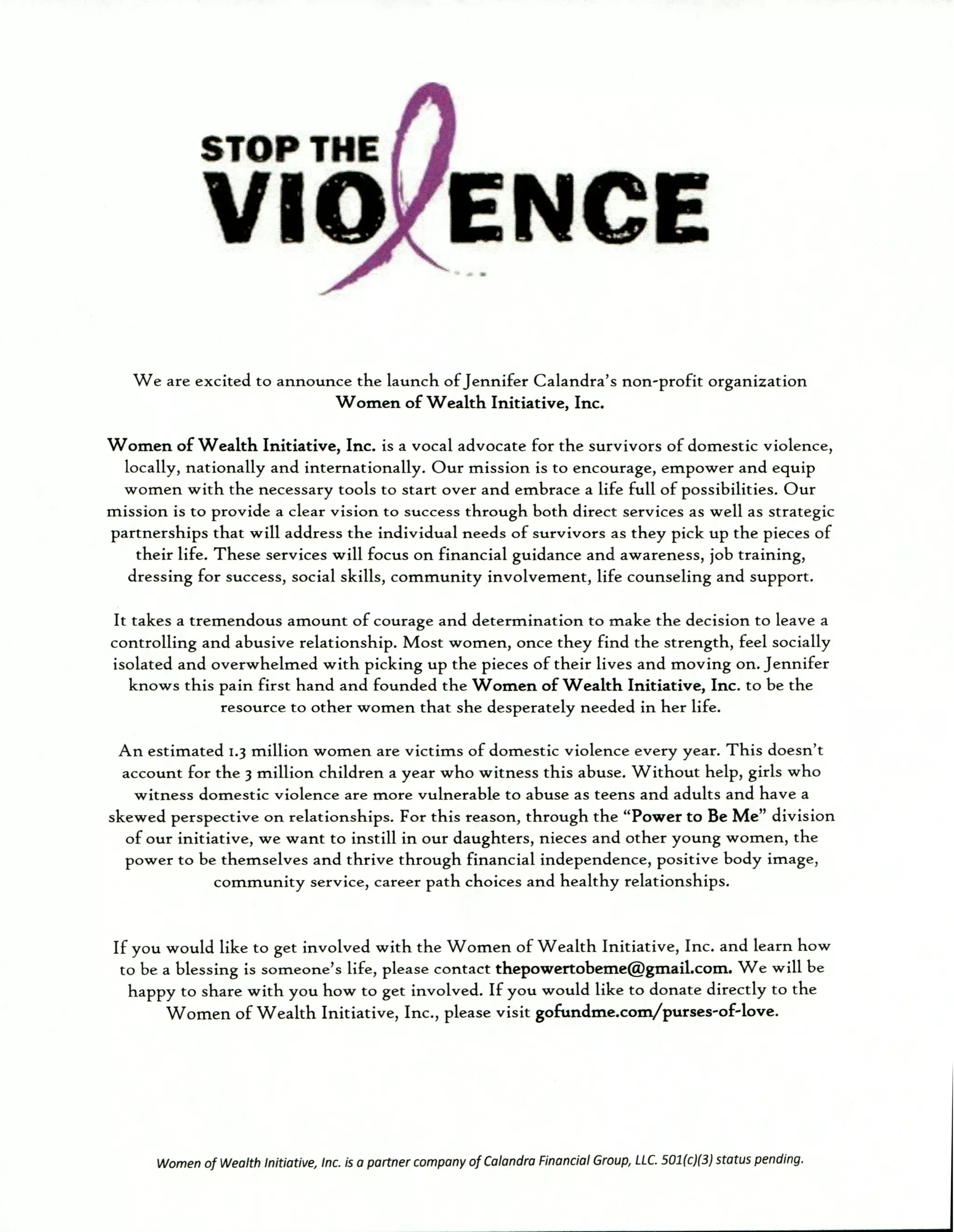 WOW Initiative Intro Flyer | PDF