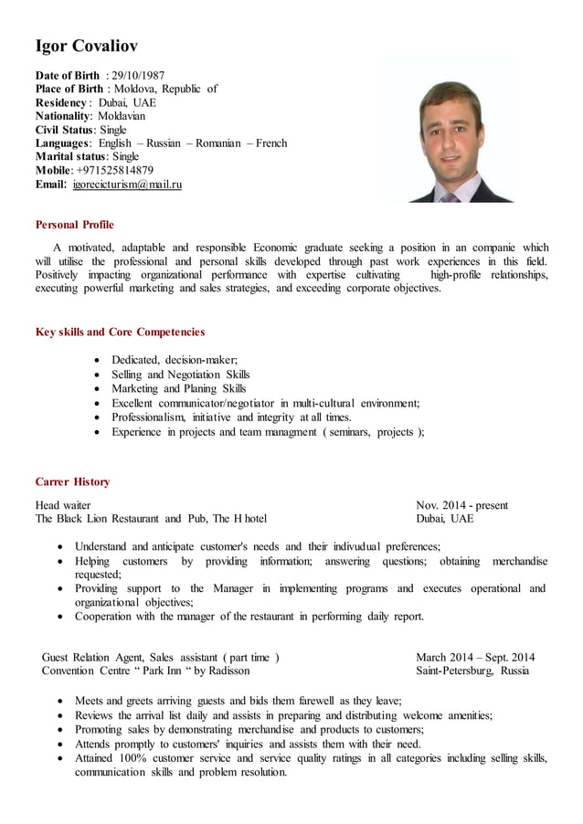 Igor ( CV- new ) | DOCX