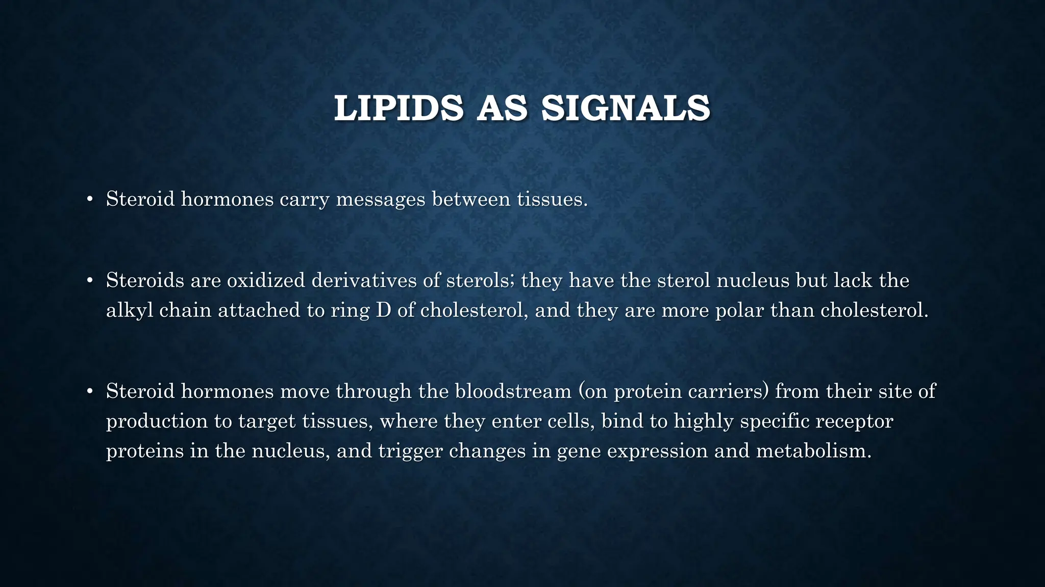 Lipids biomolecule importance of lipids | PPTX