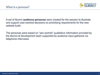 Alumni-Development-Audience-Personas_Portfolio | PPT