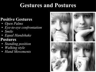 Non verbal Communication and use of body language | PPT