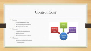 Cost Management | PPTX