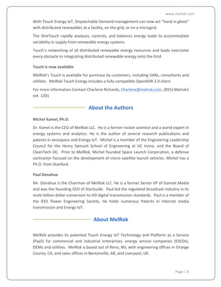 Internet of Things Energy Whitepaper | PDF