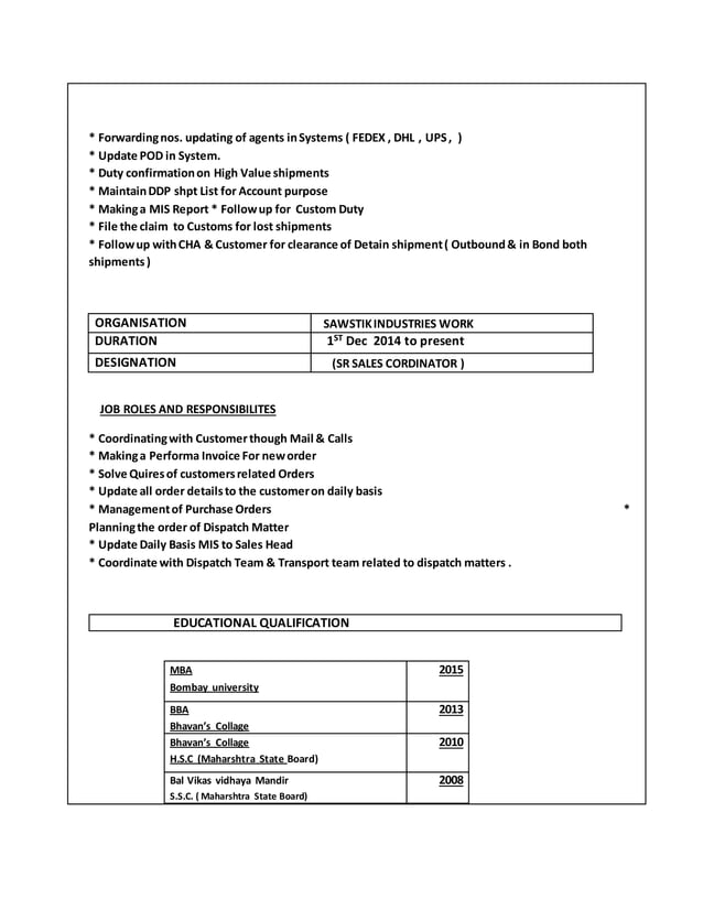 Curriculum Vitae | DOCX