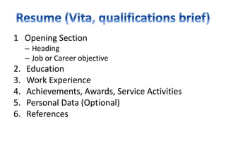 Job Application Process | PPTX