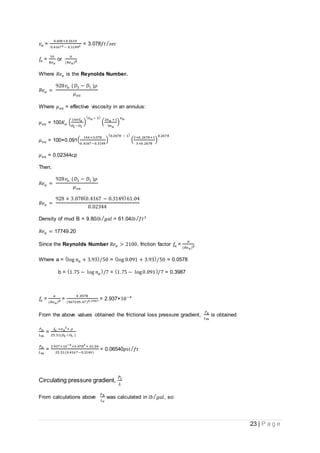 Rheology of Fluids Hydraulic Calculations & Drilling Fluid (Mud ...