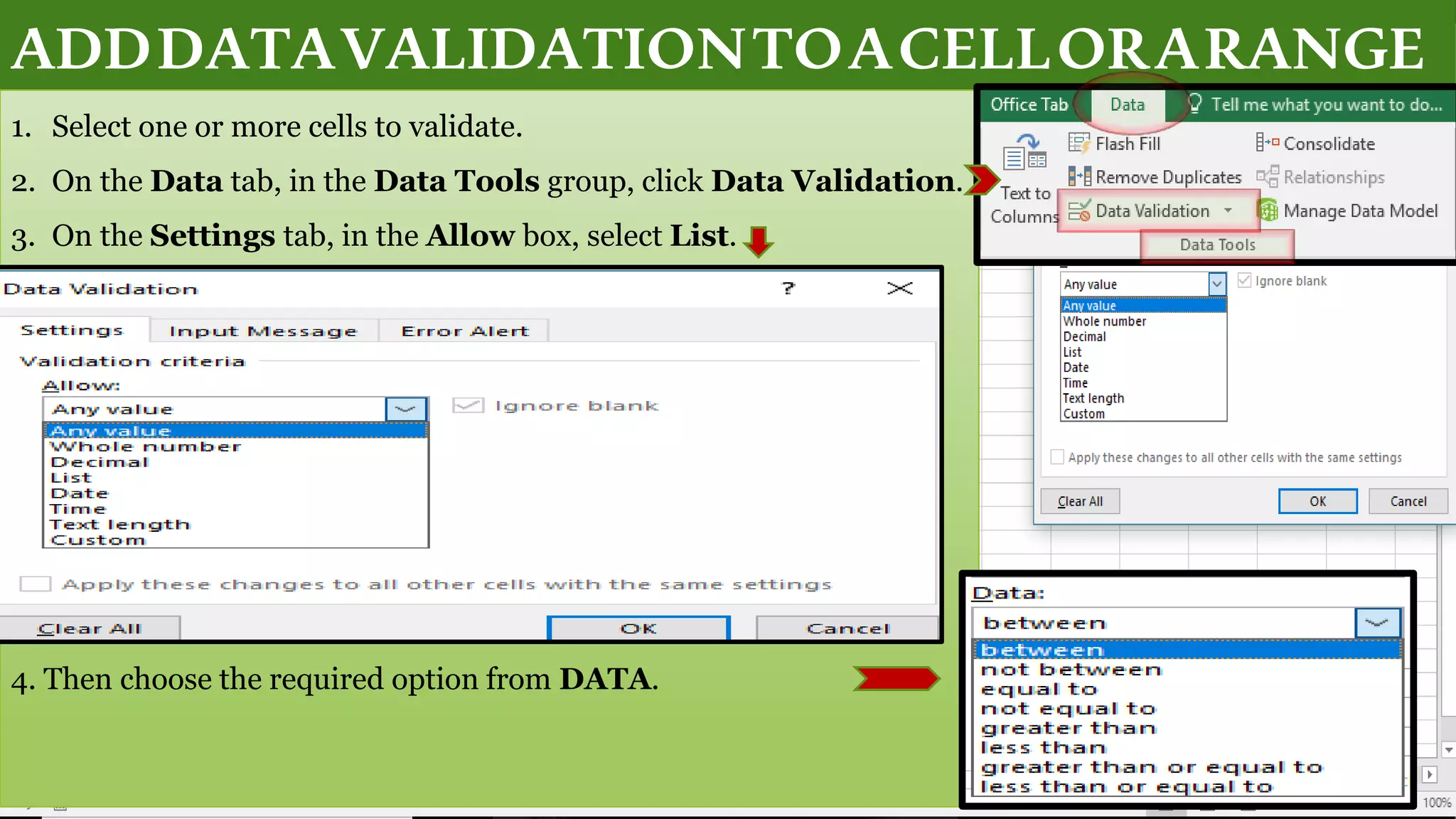 Data Validation | PPTX