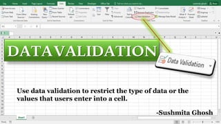 Data Validation | PPTX
