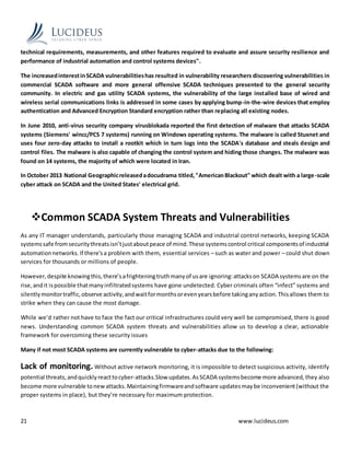 Introduction To SCADA | DOCX