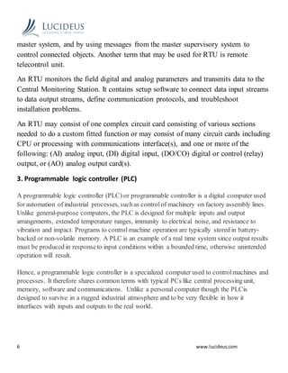 Introduction To SCADA | DOCX