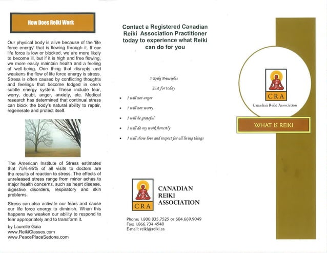 Reiki Brochure | PDF