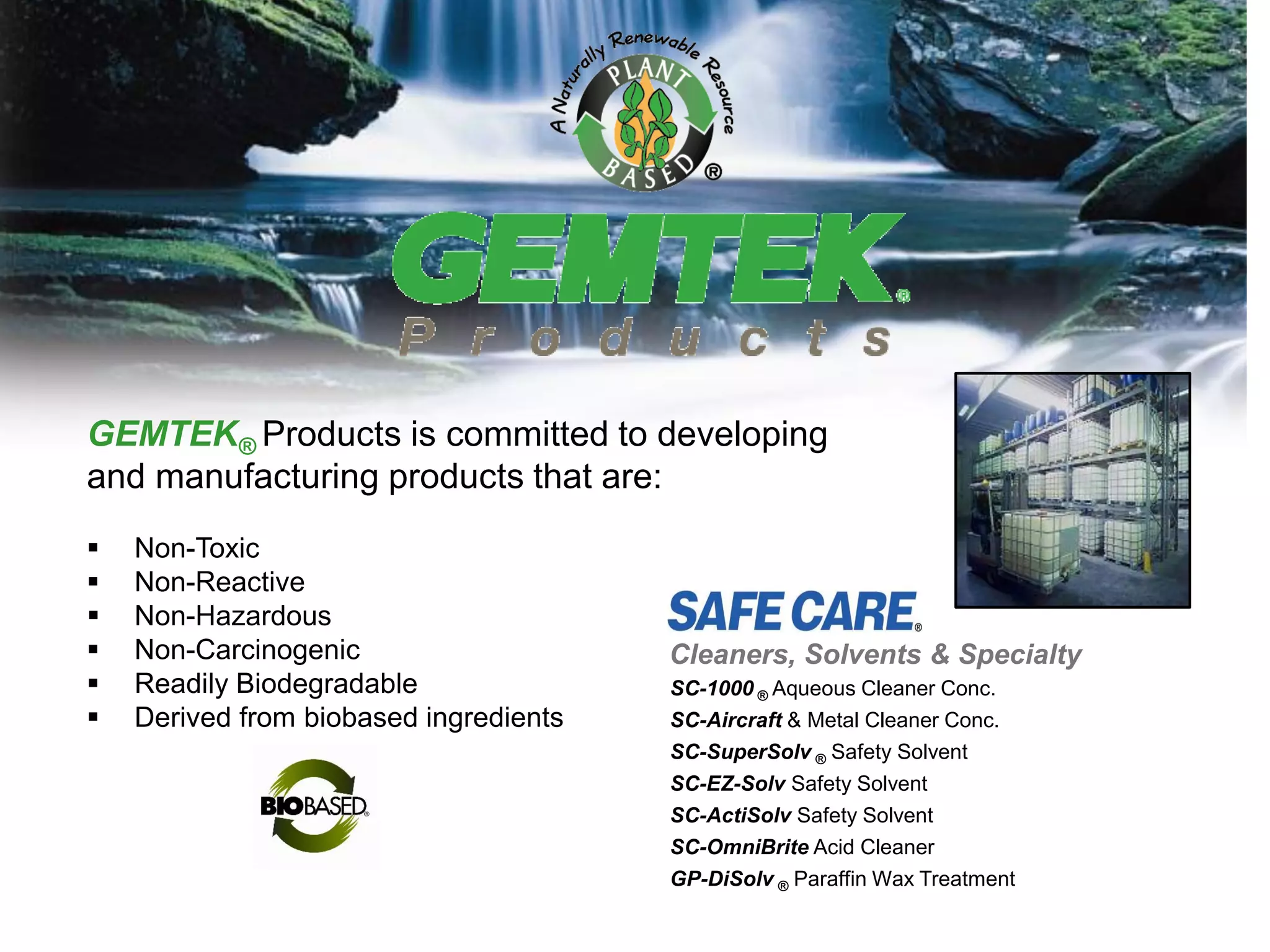 GEMTEK Corp Intro | PPT