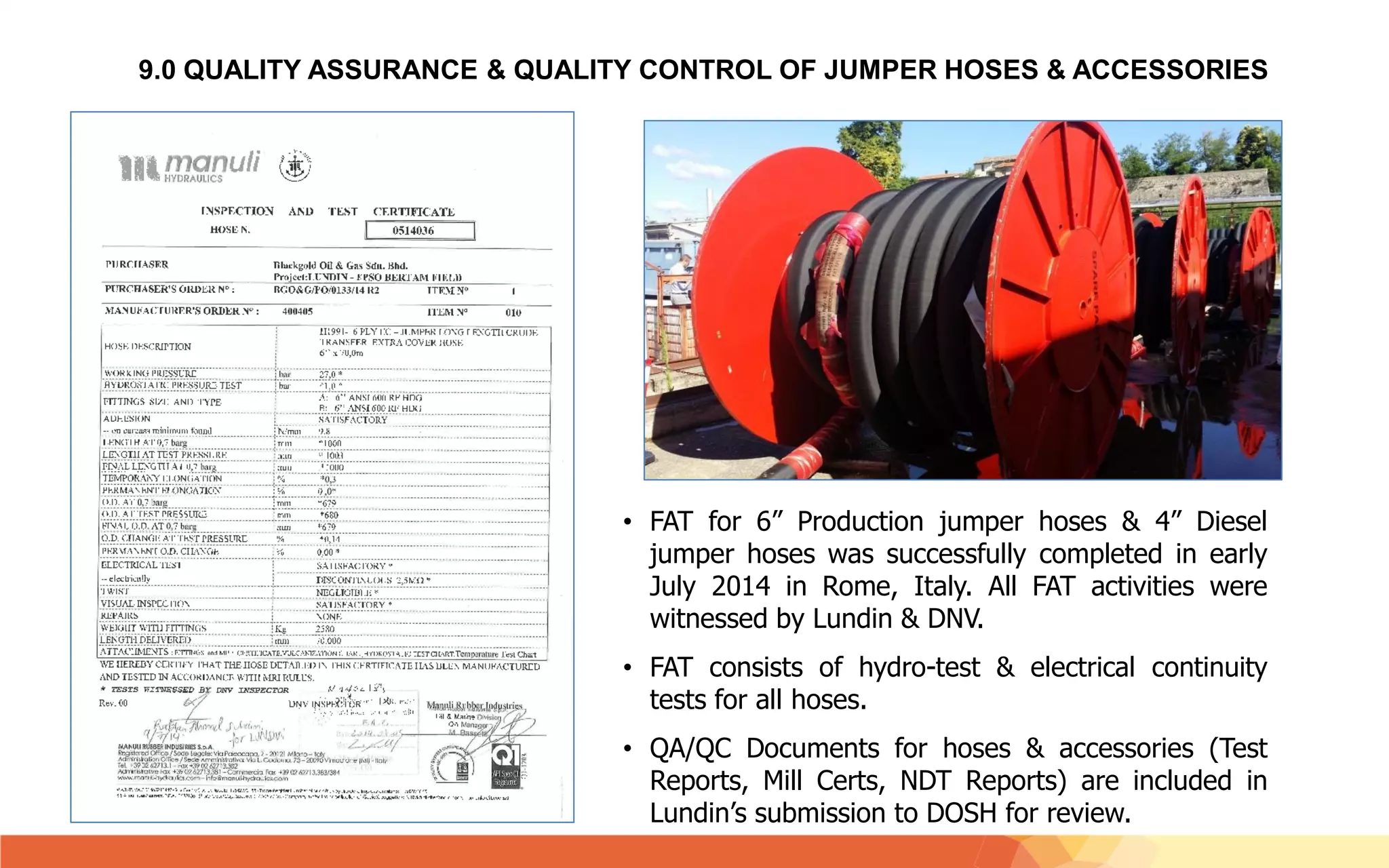 DOSH PTI Presentation for FPSO BERTAM LMBV (1) | PDF