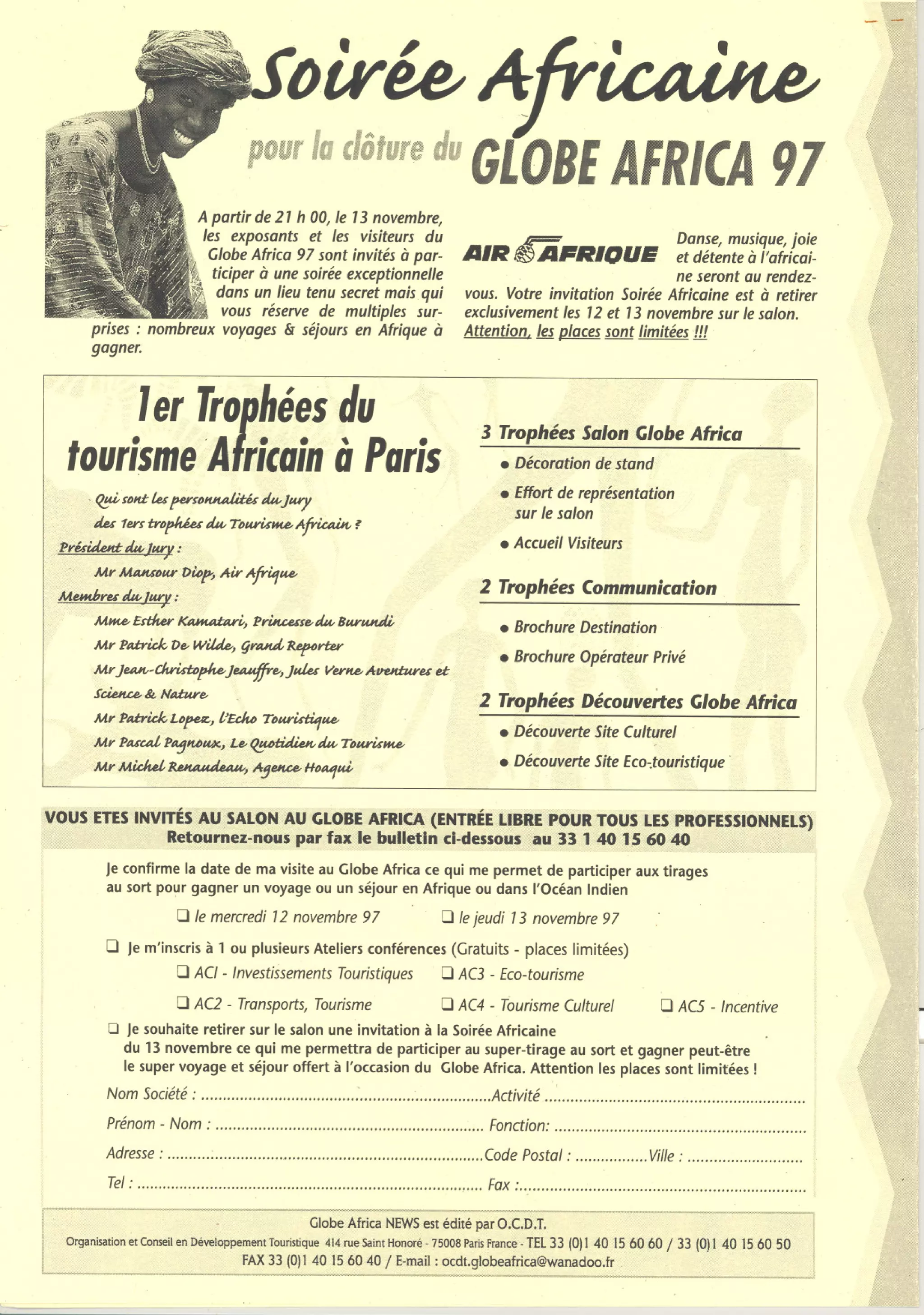 Globe Africa News N°4 1997 | PDF