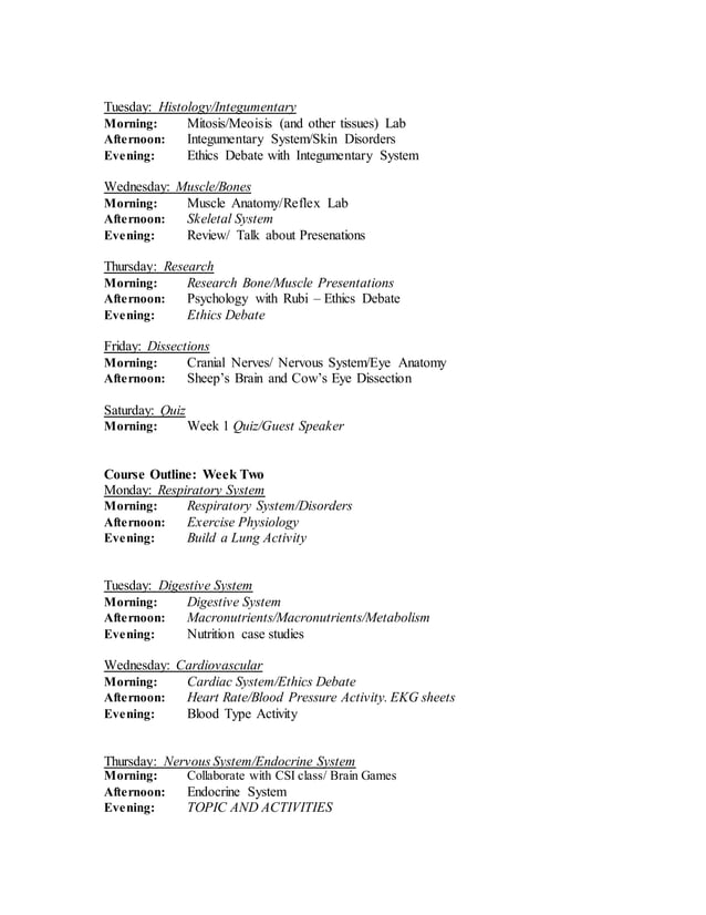 Course Syllabus Duke TIP | PDF