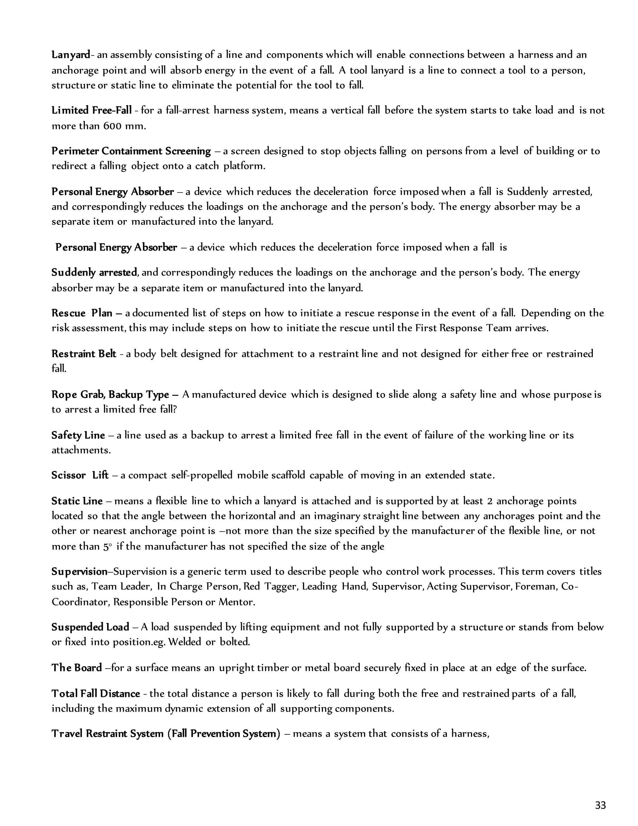 OHS Training Manual | DOCX