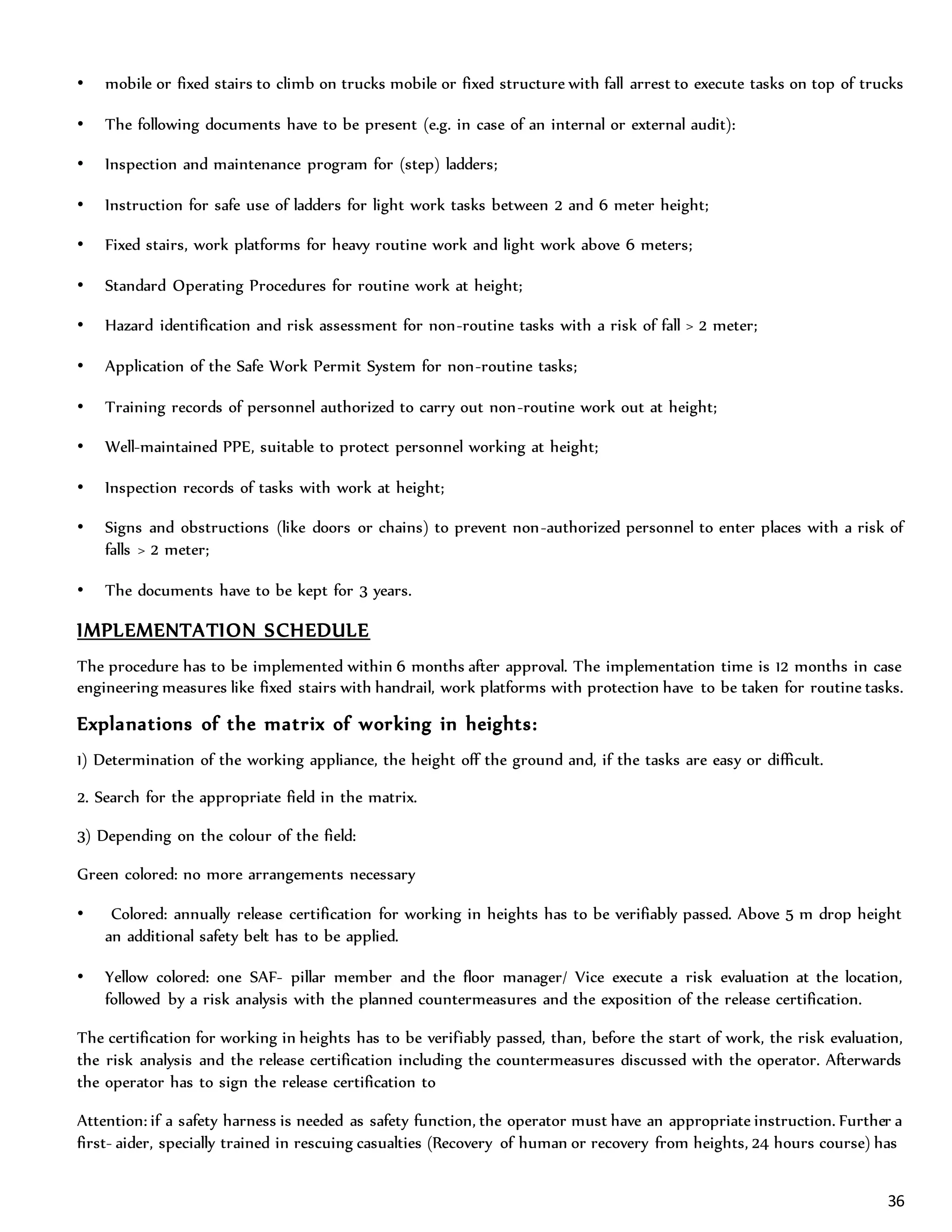 OHS Training Manual | DOCX