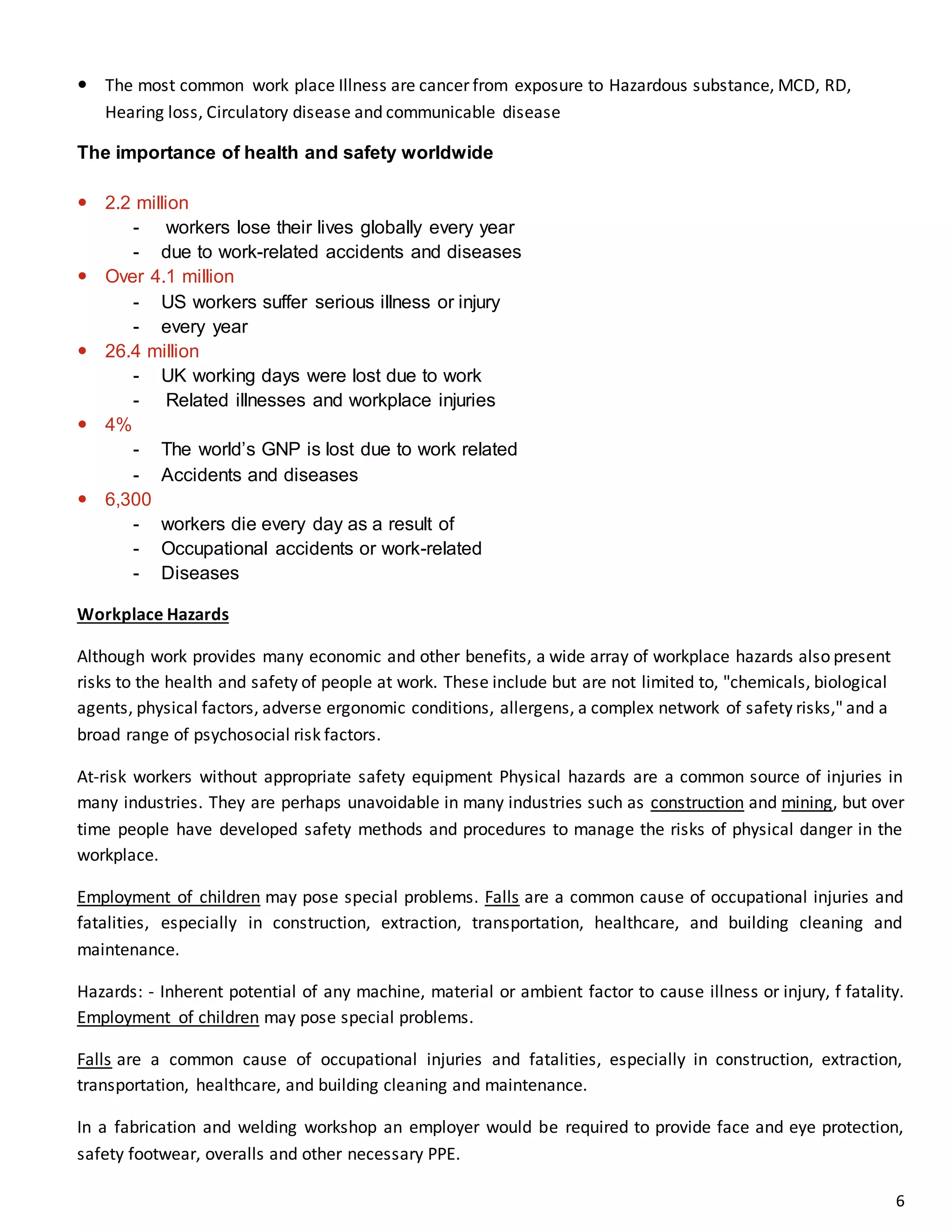 OHS Training Manual | DOCX