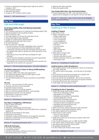 Certificate in Internal Audit | PDF