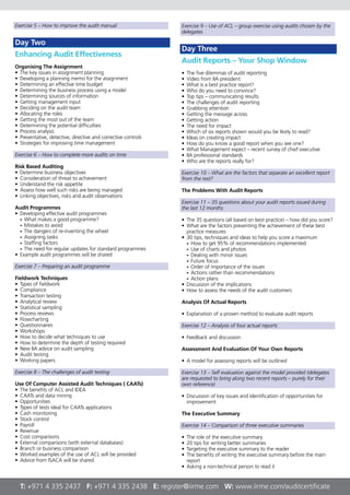 Certificate in Internal Audit | PDF
