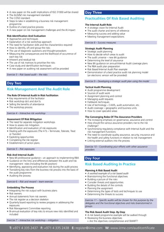 Certificate in Internal Audit | PDF