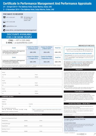 Certificate in Performance Management & Performance Appraisal | PDF