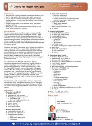 The George Washington UNiversity's Certificate in Project Management | PDF